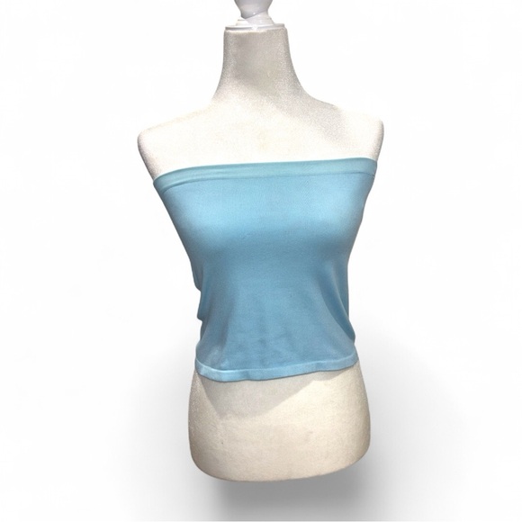 Urban Outfitters | Tops | Y2k Urban Outfitters Light Blue Tube Top ...